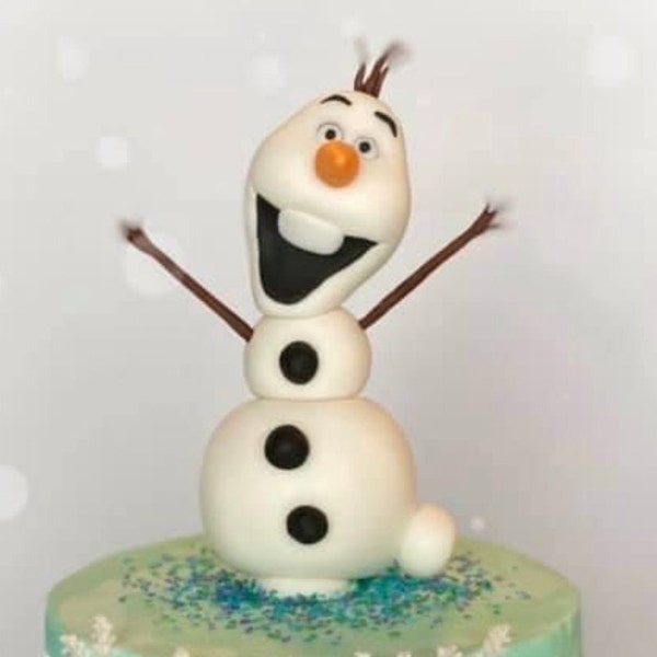 Olaf Cake Topper - Etsy