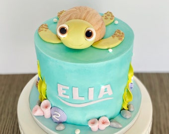 Turtle Fondant - Etsy
