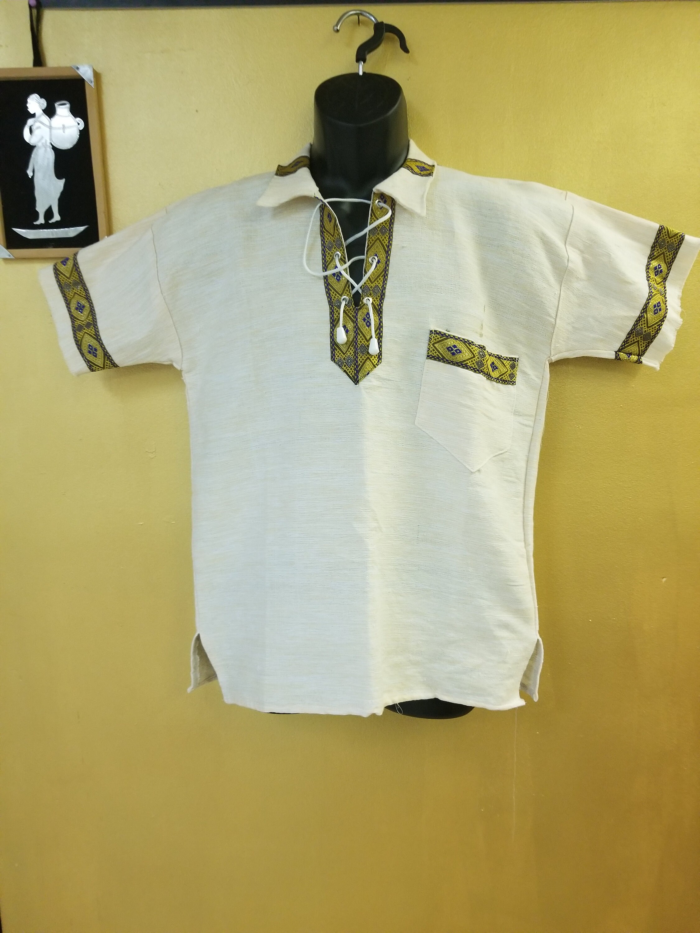 Ethiopian Men's Shirt | Etsy