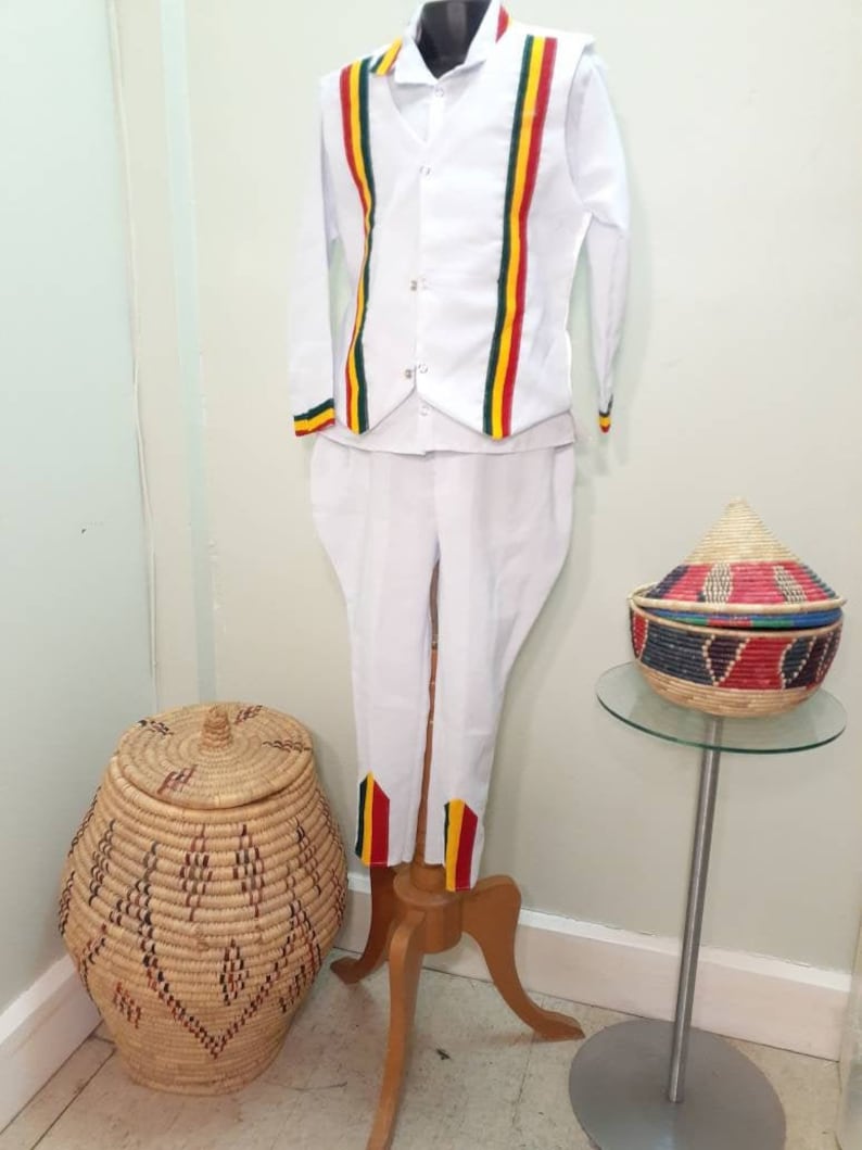 Habesha Boys Nech by Nech Set - Etsy