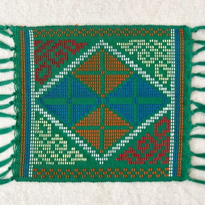 Yakan Handwoven Cloth Emerald Green Filipino Aesthetic Weave Gift Home ...
