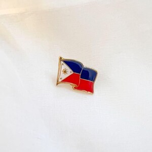Philippine Flag Enamel Pin - Etsy