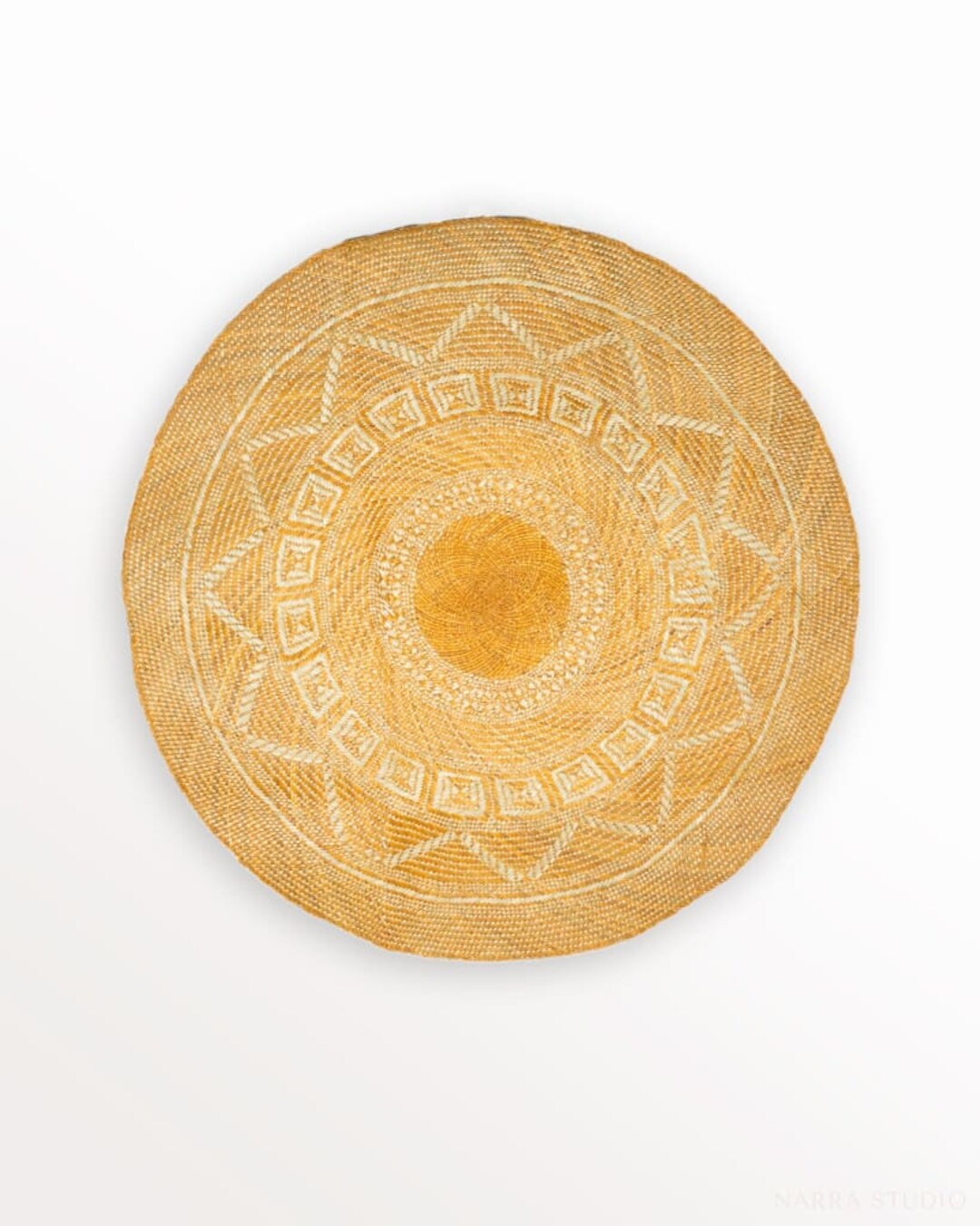 Sunrise Banig Mat Plant-dyed and Natural Colored Woven Grass Mat Nature ...