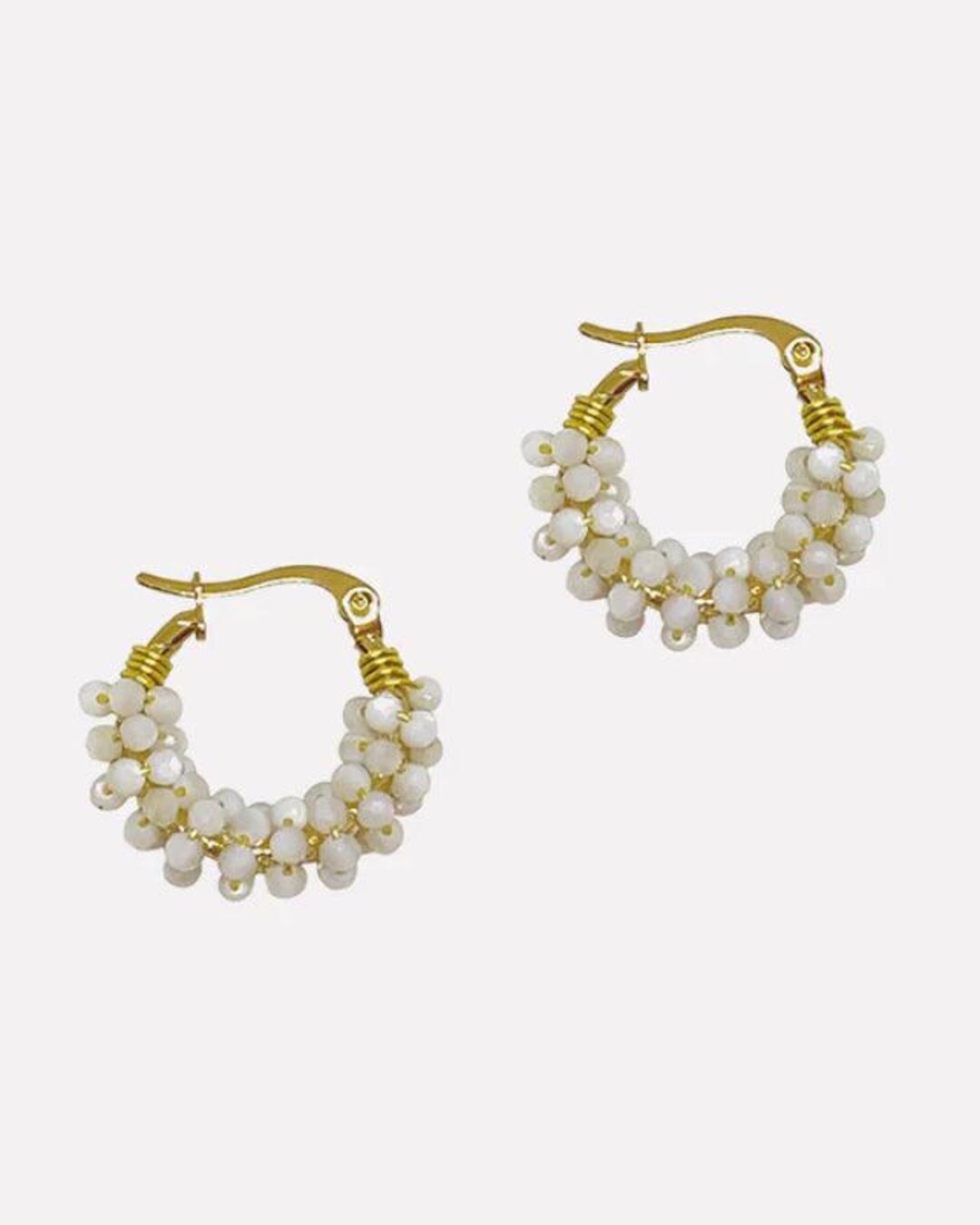 Cascara Mini Hoops | Filipino Earrings, Gold Jewelry, Filipina Jewelry ...