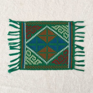 Yakan Handwoven Cloth Emerald Green Filipino Aesthetic Weave Gift Home ...