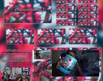 Lily of the Valley Twitch Stream Overlay - Etsy