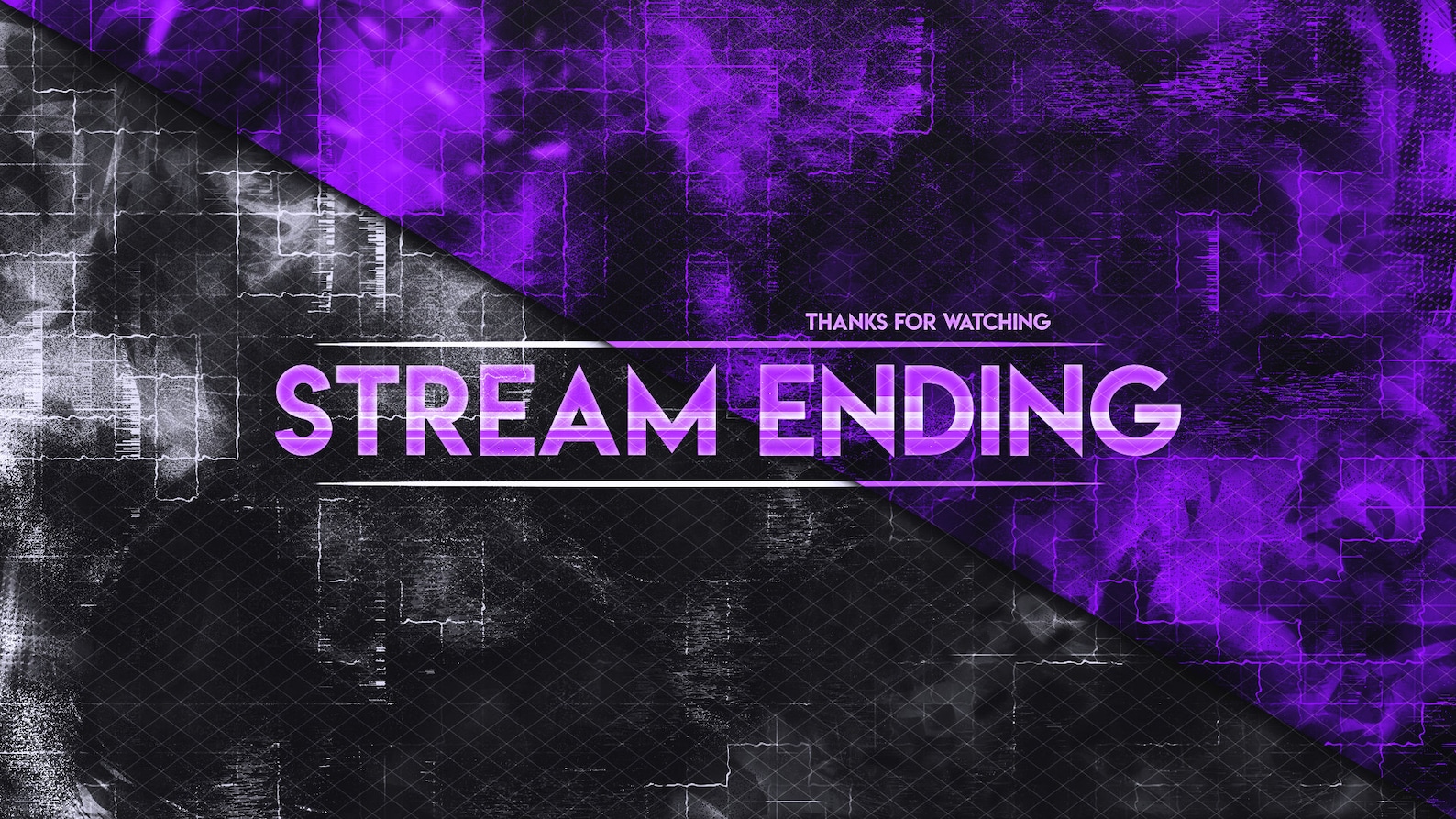 Full Twitch Stream Overlay Paket - Lila - Etsy.de