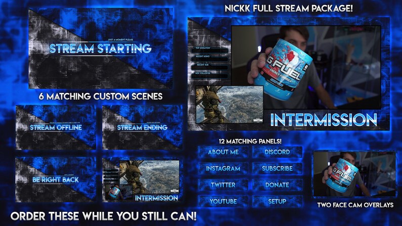 Two Sides - Full Stream Package for Twitch! - Etsy