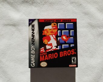 Gba Super Mario Bros - Etsy