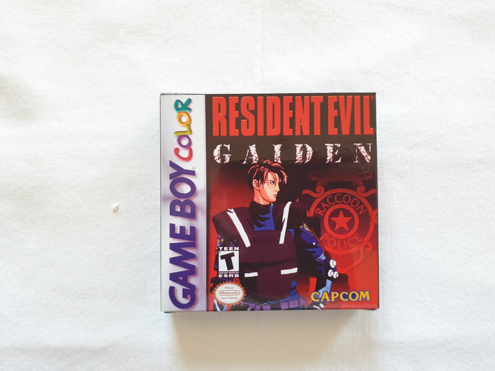 Resident Evil Gaiden Gameboy Color GBC Box With Insert Top | Etsy