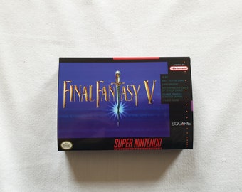 Final Fantasy Nes Box - Etsy