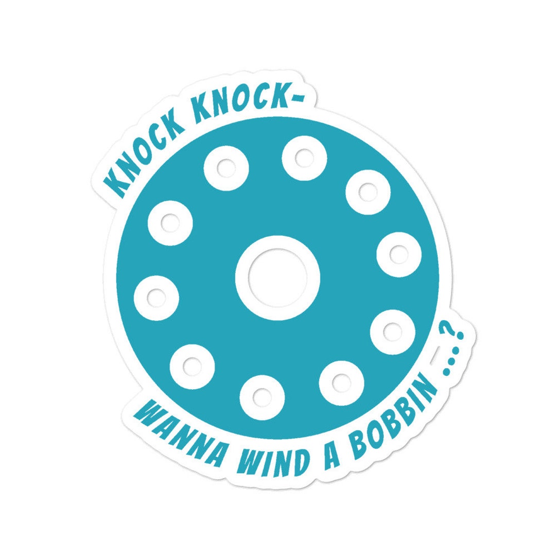 KNOCK KNOCK Bubble-free Sticker - Etsy