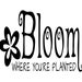 Bloom SVG Vinyl Cutter Cut File for Cricut, Silhouette, Instant ...