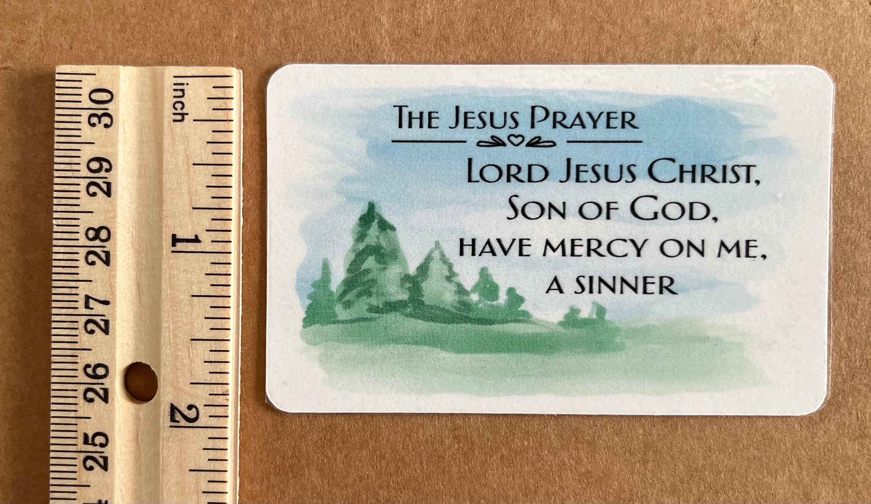 Centuries Old Simple but Powerful Prayer the Jesus Prayer Handmade ...