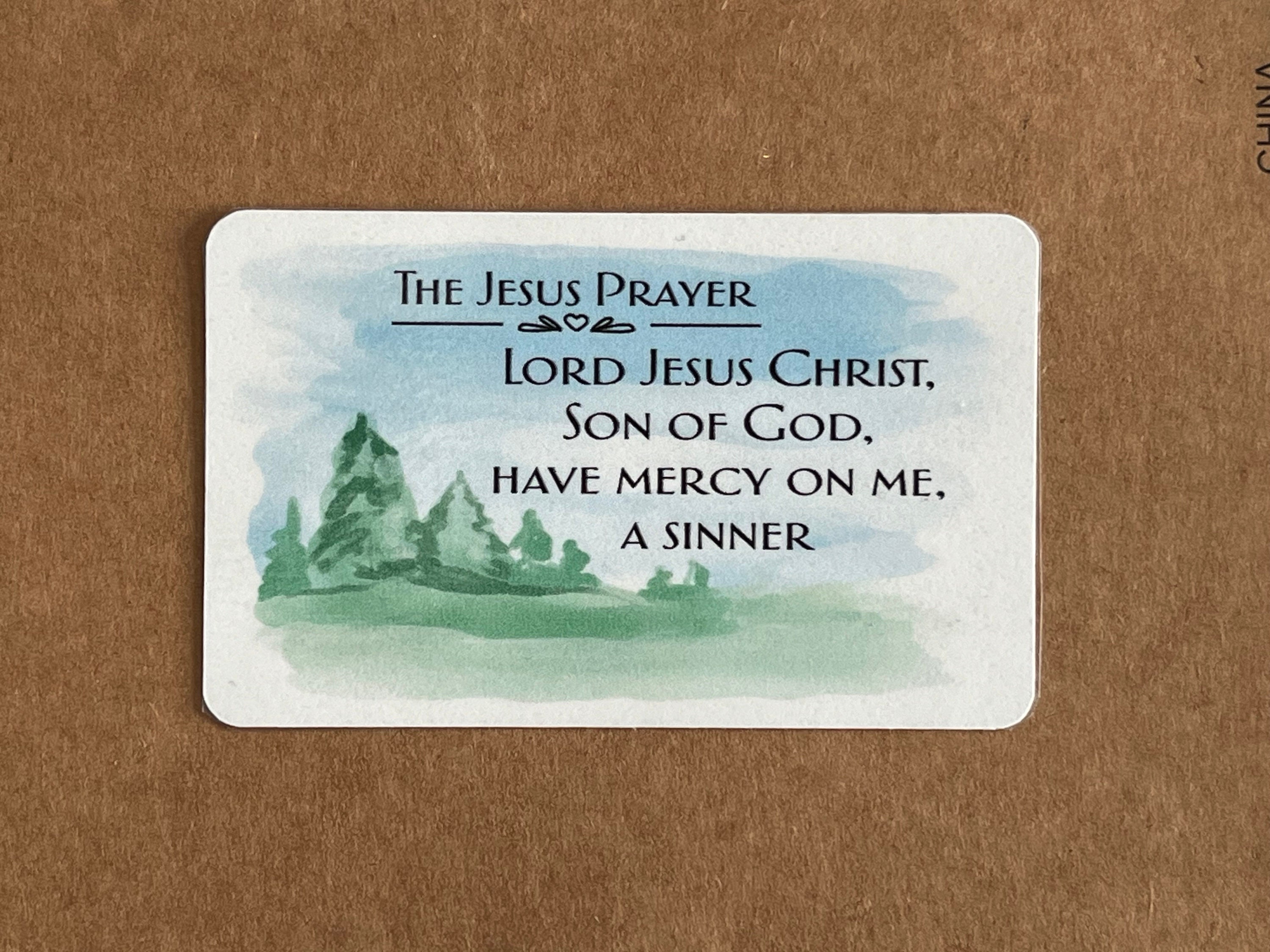 Centuries Old Simple but Powerful Prayer - "the Jesus Prayer" Handmade ...
