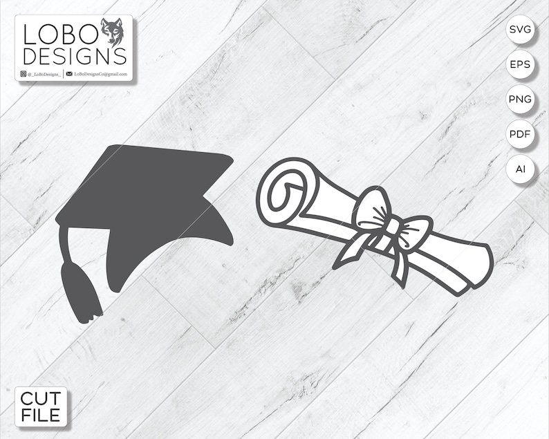 Graduation SVG Graduation Cut File Grad Laser File Class of - Etsy