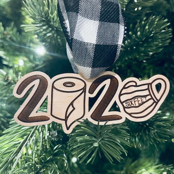 2020 Ornament Mask - Etsy