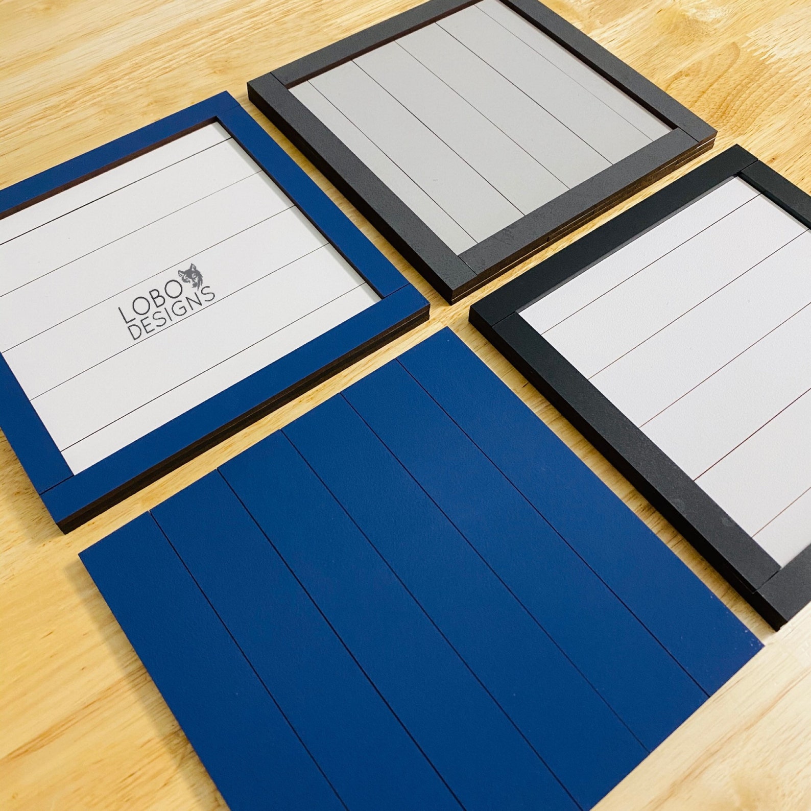 Laser File — Mini Shiplap and Solid Backboards With Two Frame Options ...