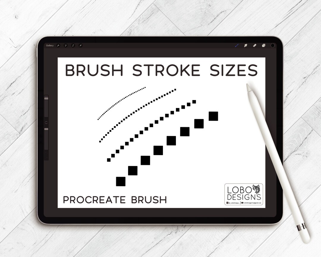 Procreate Brush File — Blocks, Procreate Brush, Stamp Brush, Procreate ...