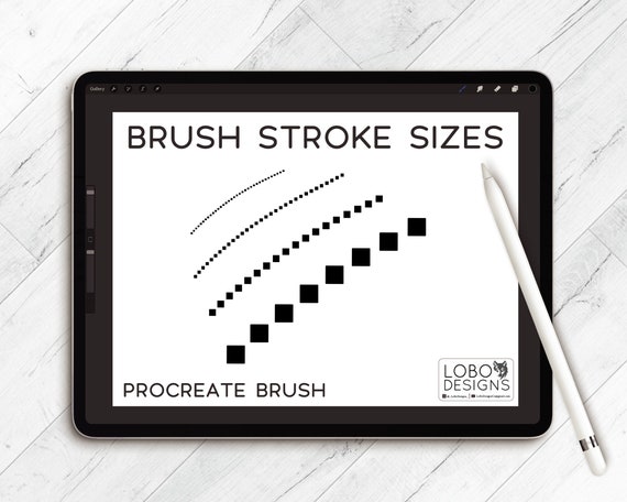 Procreate Brush File Blocks Procreate Brush Stamp Brush | Etsy