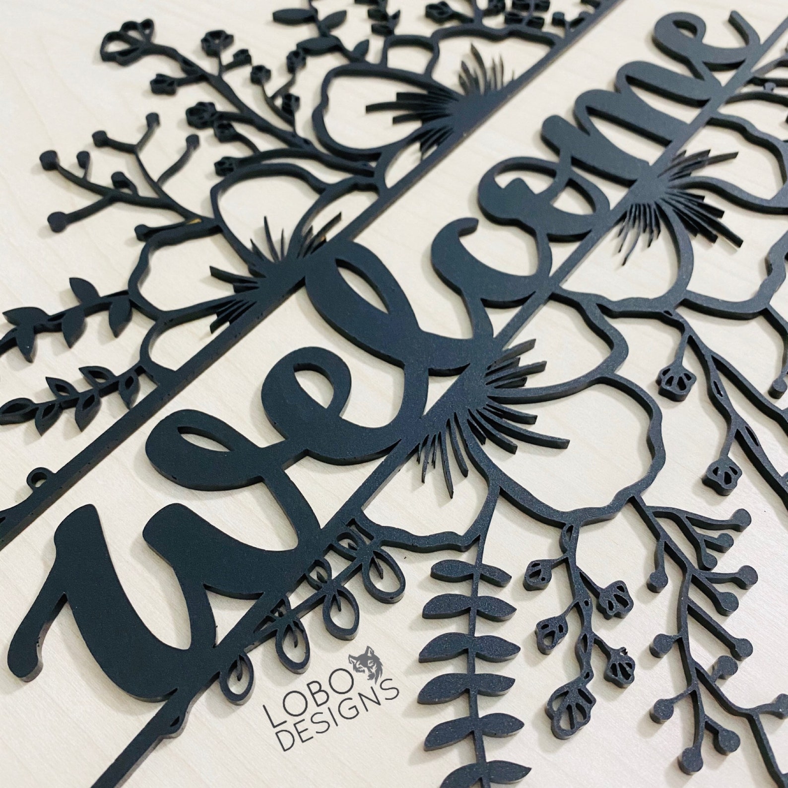 Split Floral SVG, Split Floral File, Floral Cut File, Floral SVG ...