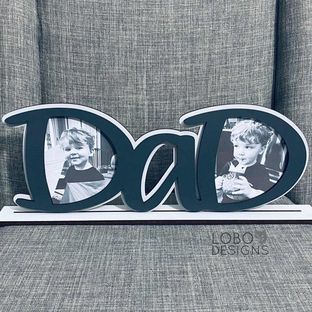 Dad Frame SVG, Fathers Day SVG, Dad Laser File, Dad Cut File, Dad Frame ...