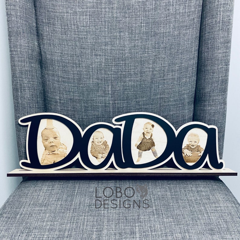 Dada Frame SVG, Fathers Day SVG, Dada Laser File, Dada Cut File, Dada ...