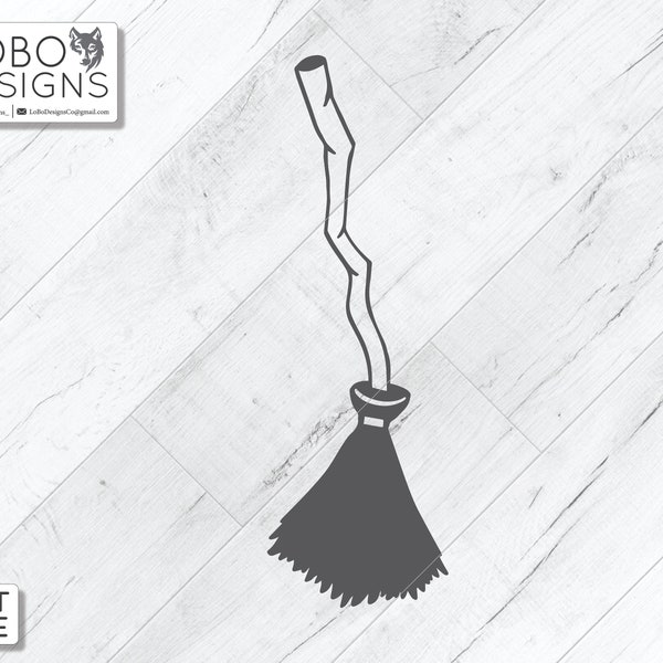 Laser Cut File Witch Broom - Etsy