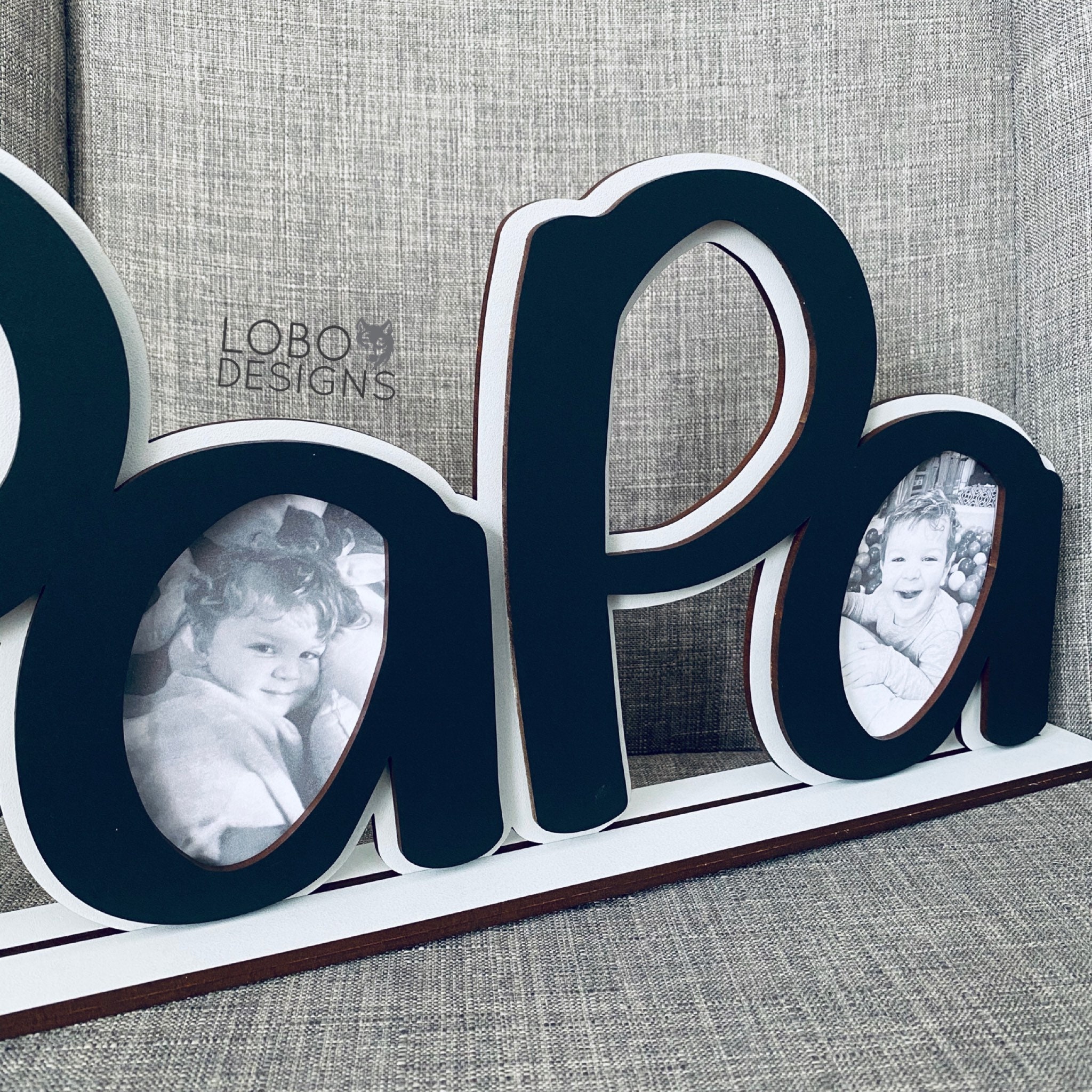 Laser File — Papa Frame W/ THREE Design Options! — Ready to Be Laser ...