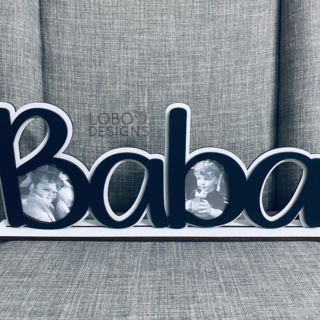 Laser File — Baba Frame W/ Three Design Options! — SVG, PDF, AI - Etsy