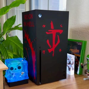 DOOM Vinyl Skin | Xbox Series X|S Consoles | Custom Decals - Etsy