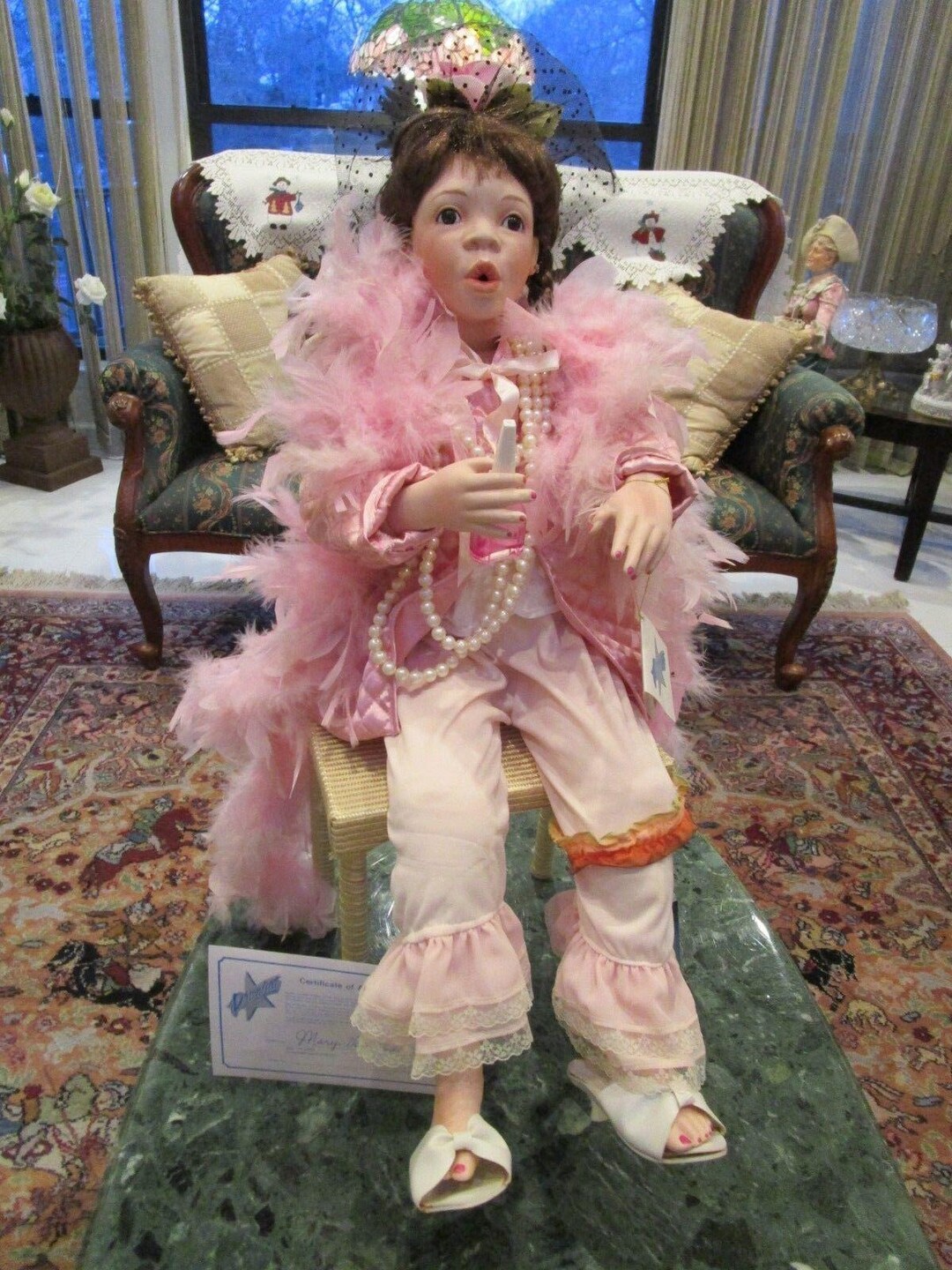 1980s MARY VAN OSDELE "maxine" Doll Playing Dress up Col Signed 28 ...