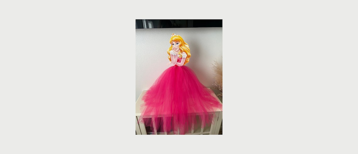 Disney Princess Centerpieces DIY Instructions and PNG - Etsy
