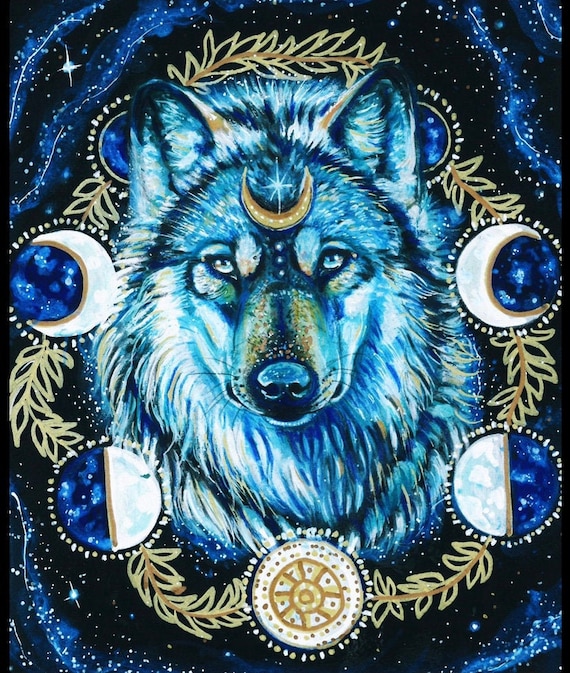 Moon Wolf Spirit