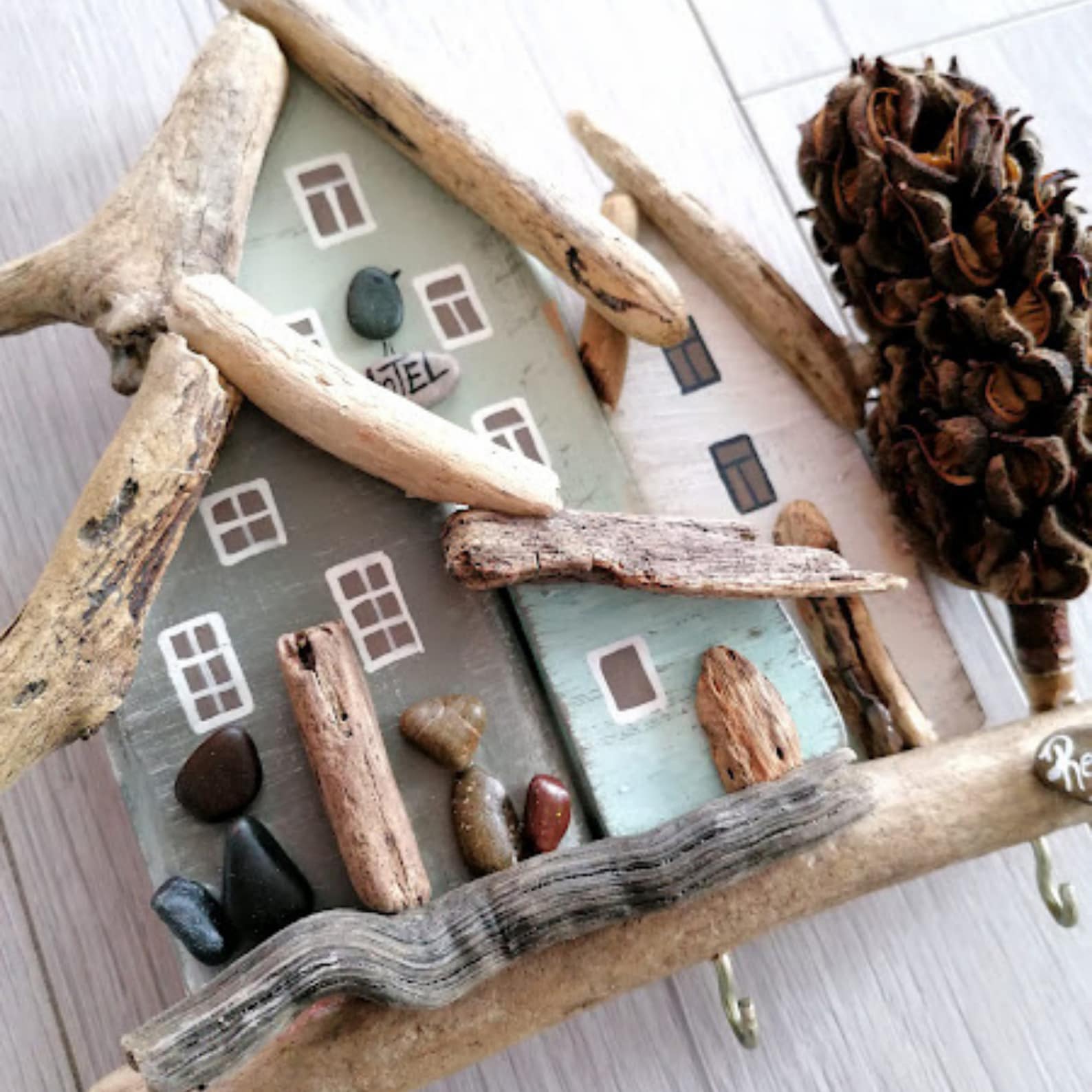 Drift Wood Key Holders, Wall Decor, Home Decor, Key Holder, Wooden Key ...