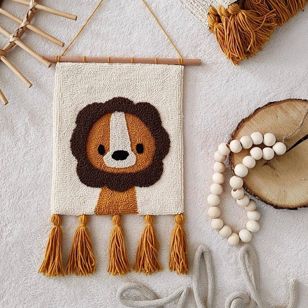 Punch Needle Wall Hanging - Etsy