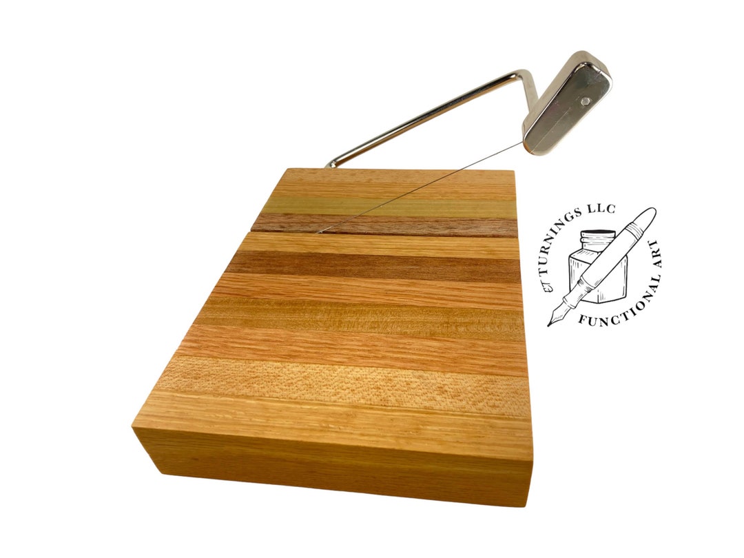 Handmade Wooden Cheese Slicer: Functional Art - Etsy