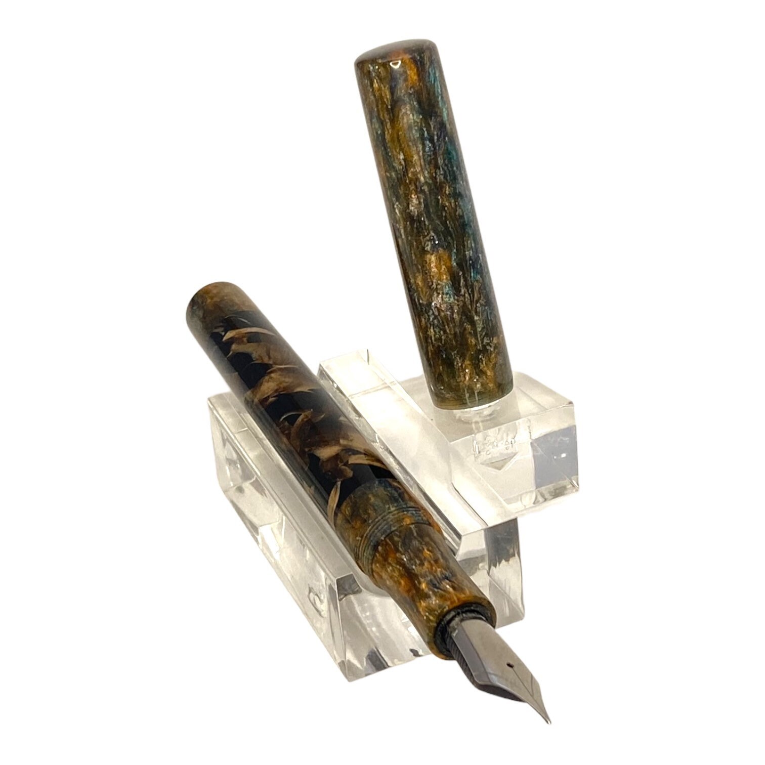 Vintage Cellulose Acetate Paired With Resin - Etsy