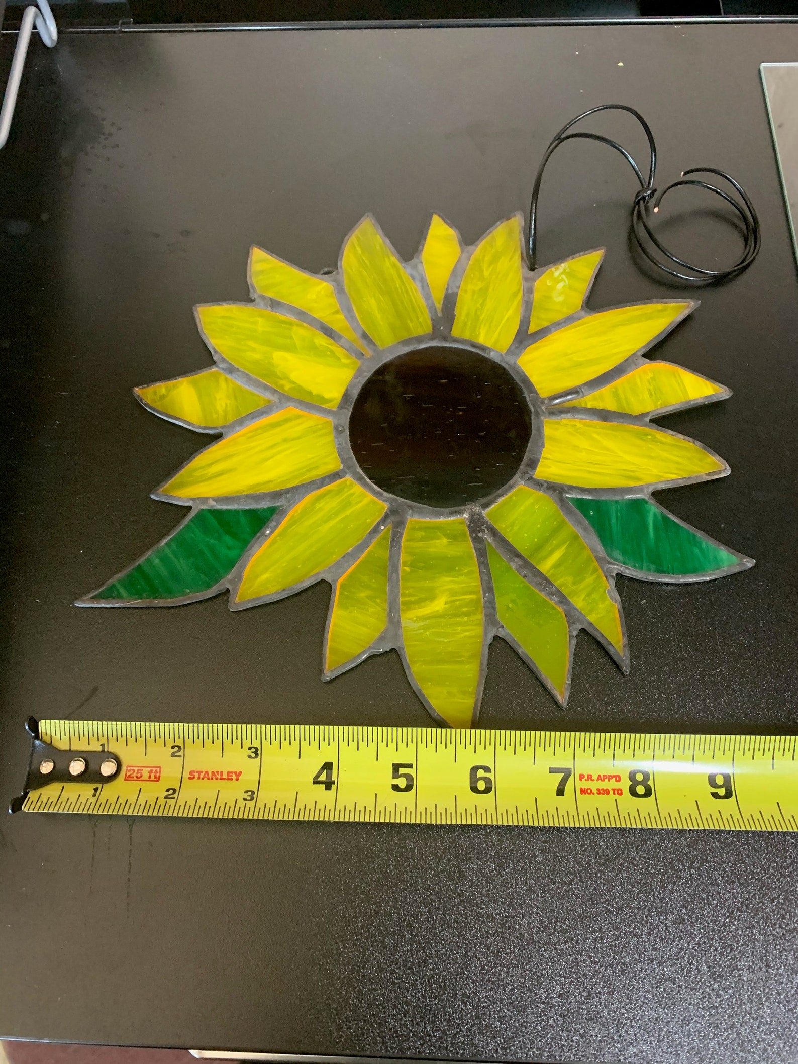 Sunflower Stained Glass 10in X 10in - Etsy