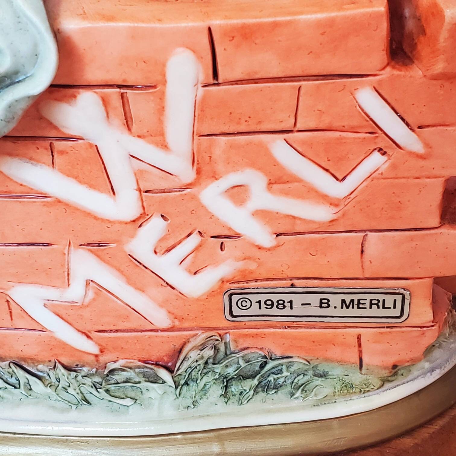 Vintage Bruno Merli Capodimonte Unnamed Figurine, Young Man and Woman ...