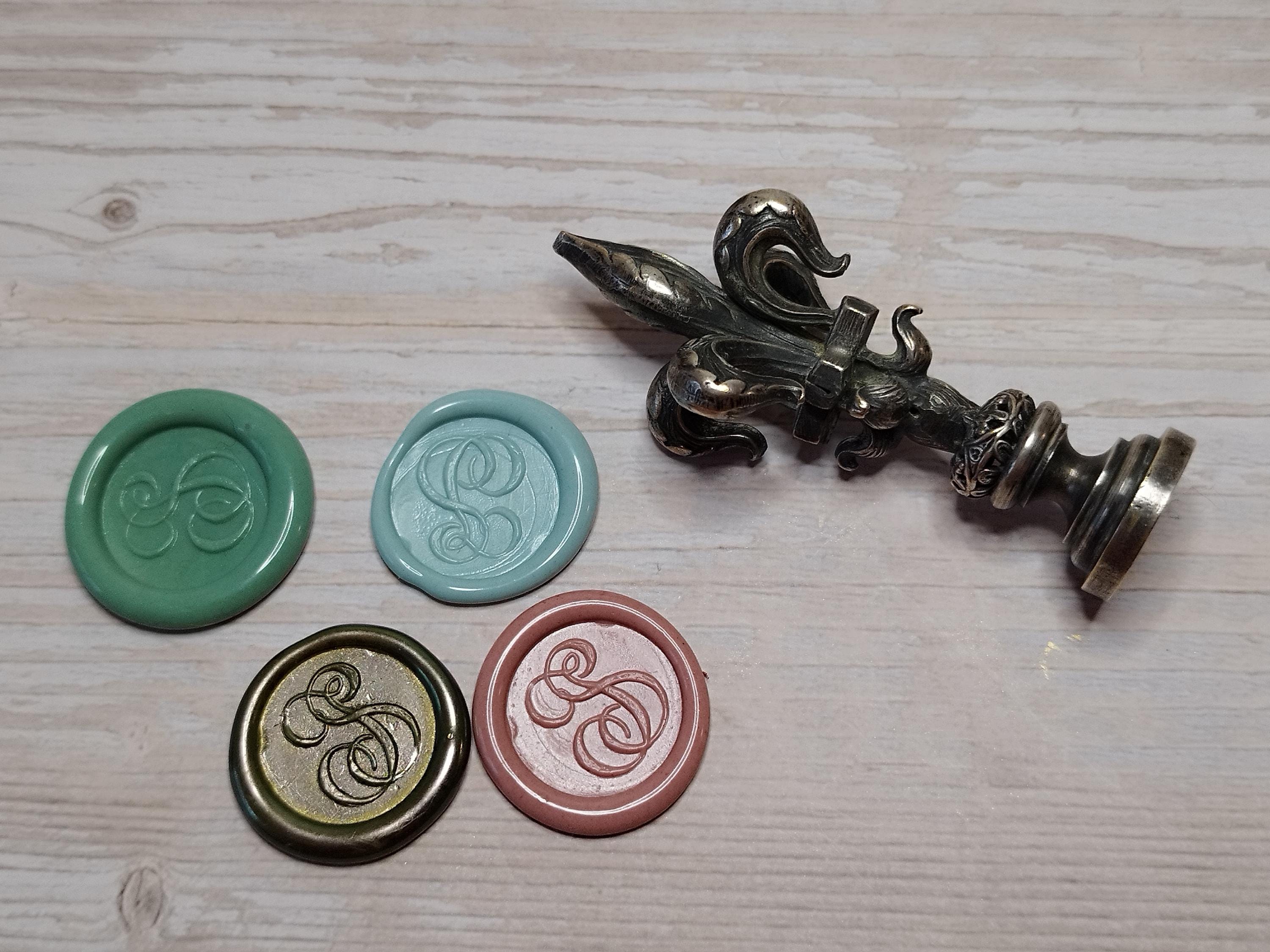 Antique Sealing Wax Seals. French Wax Stamp. - Etsy