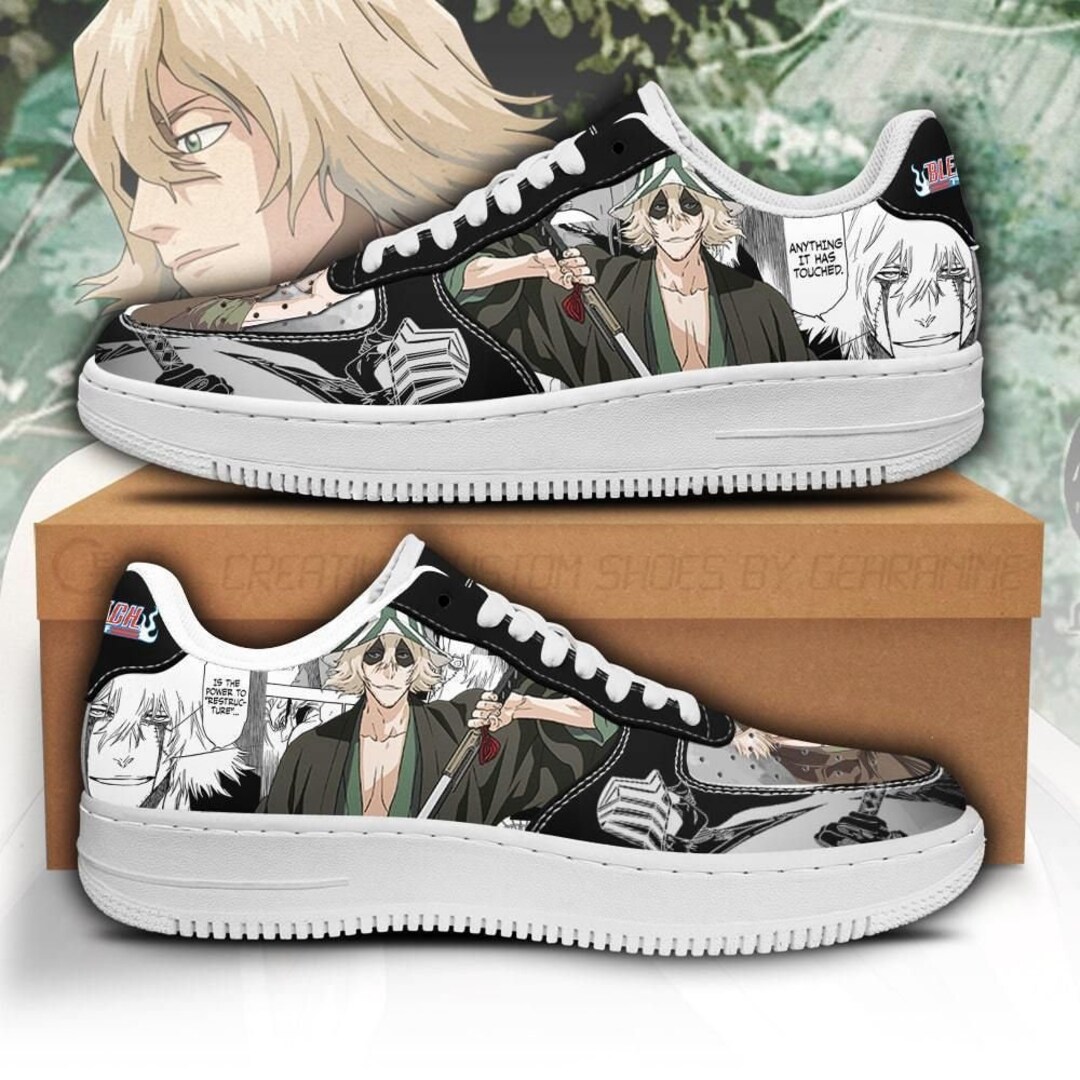 Urahara Kisuke AF Sneakers Bleach Anime Shoes Fan Gift Idea AF0509 - Etsy
