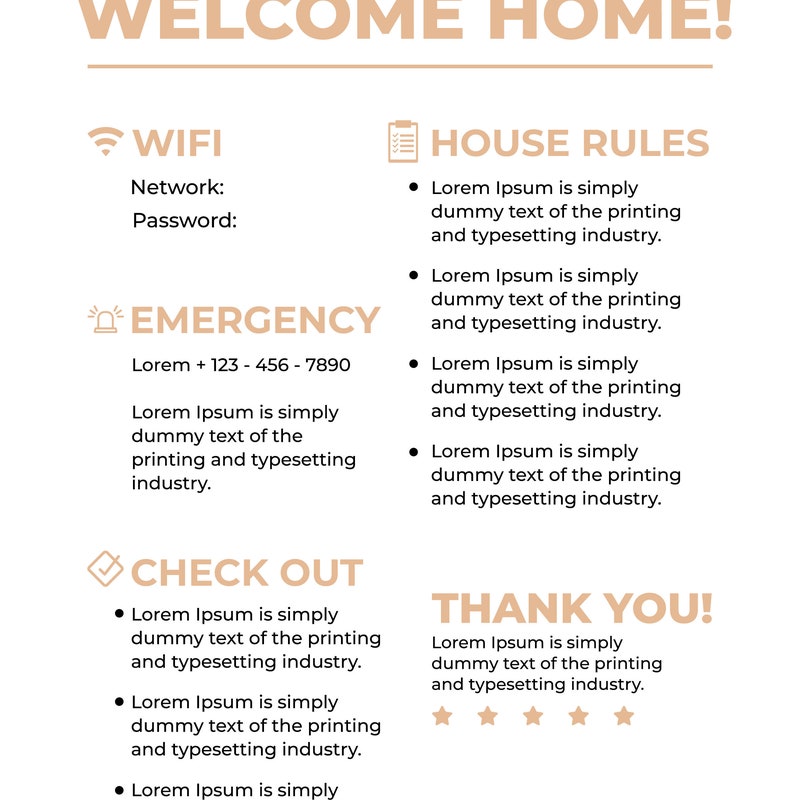 Welcome Plaque - Etsy