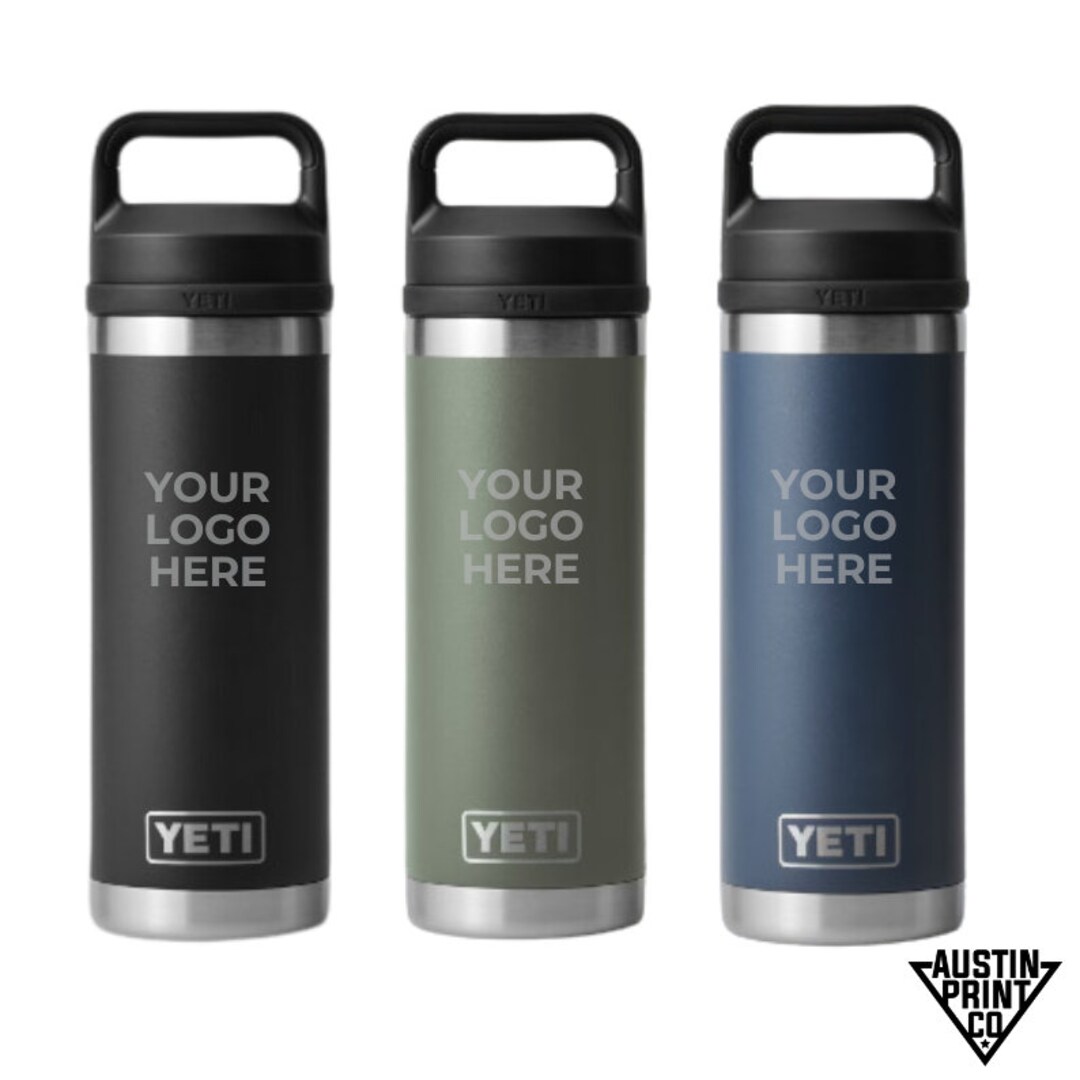 Custom Engraved YETI Rambler Water Bottle 18 Oz - Etsy