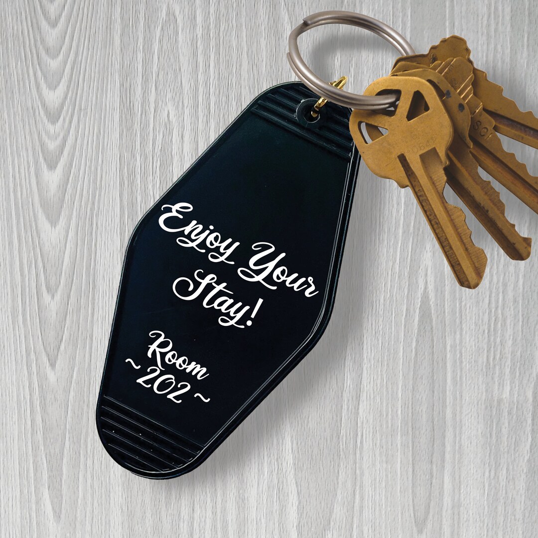 Custom Motel Keychains - Personalized Designs and Text - Ideal for ...
