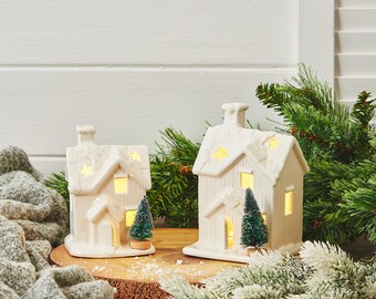 Ceramic Led House - Etsy