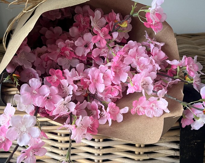 Artificial Cherry Blossom Stems - Etsy