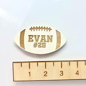 Football Magnet | Custom Football Player Magnet | Gift for Sports Teams ...