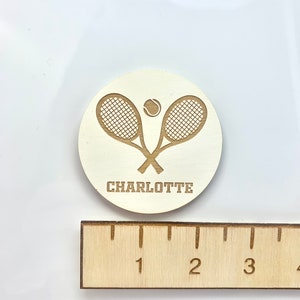 Tennis Magnet | Custom Tennis Player Magnet | Gift for Sports Teams - Etsy