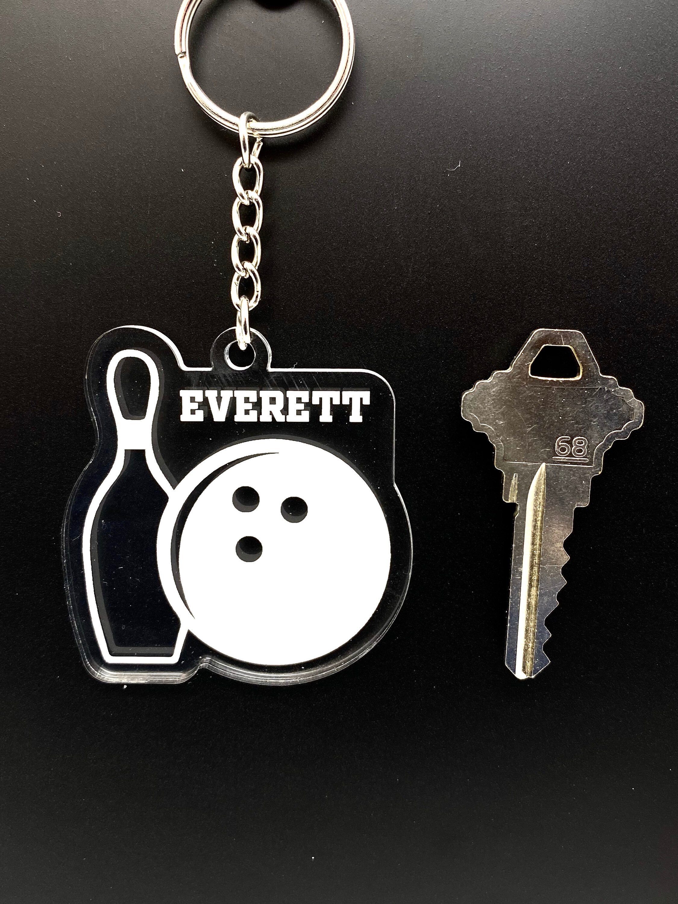 Bowling Keychains | Personalized Sports Keychains | Team Gift | Player ...